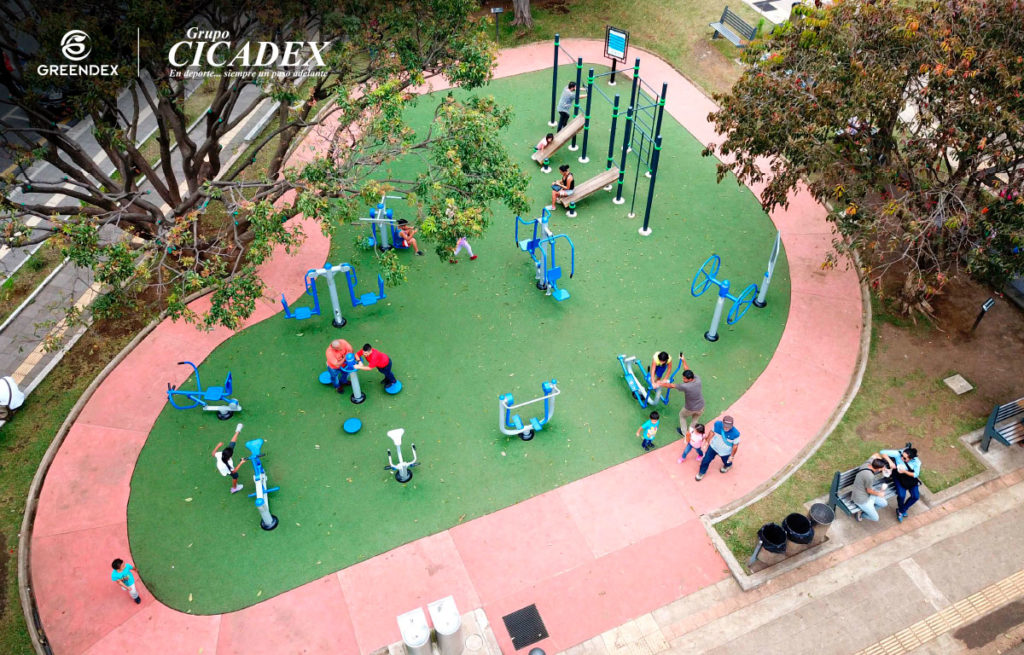 Espacios recreativos - Playground - zoofit - Greendex Urban