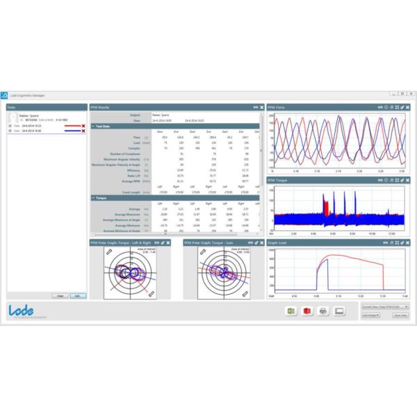 LODE ERGOMETRY MANAGER- LEM 10 - Cicadex