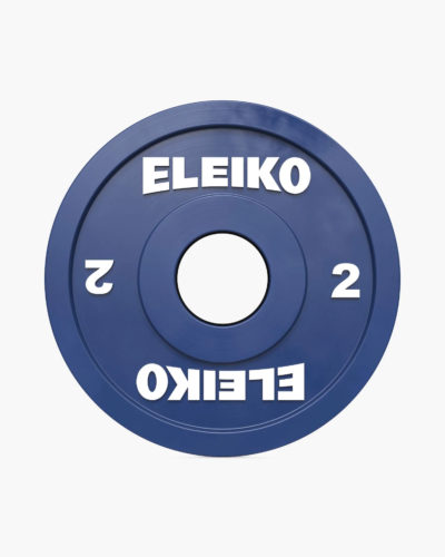 ELEIKO IWF Weightlifting Rubber Coated Competition Plates - Cicadex